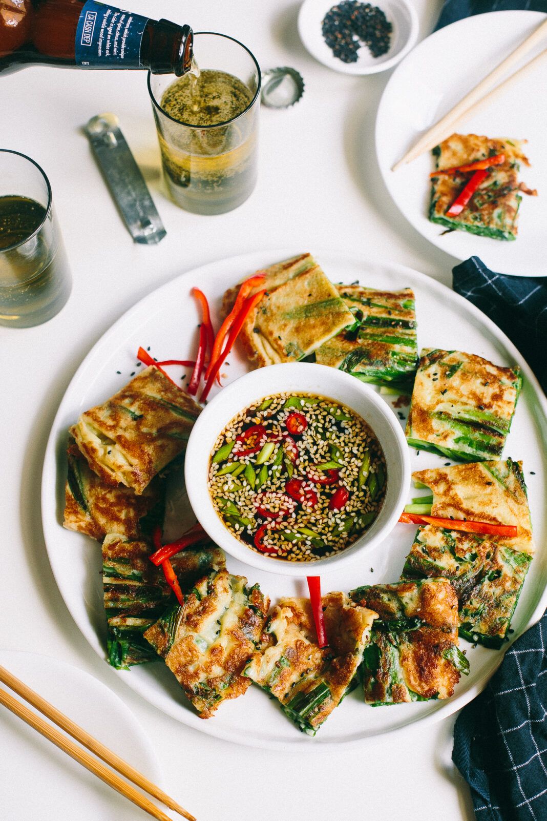 Pajeon (panqueque Coreano De Chalota) - ☑ Nutrición Saludable