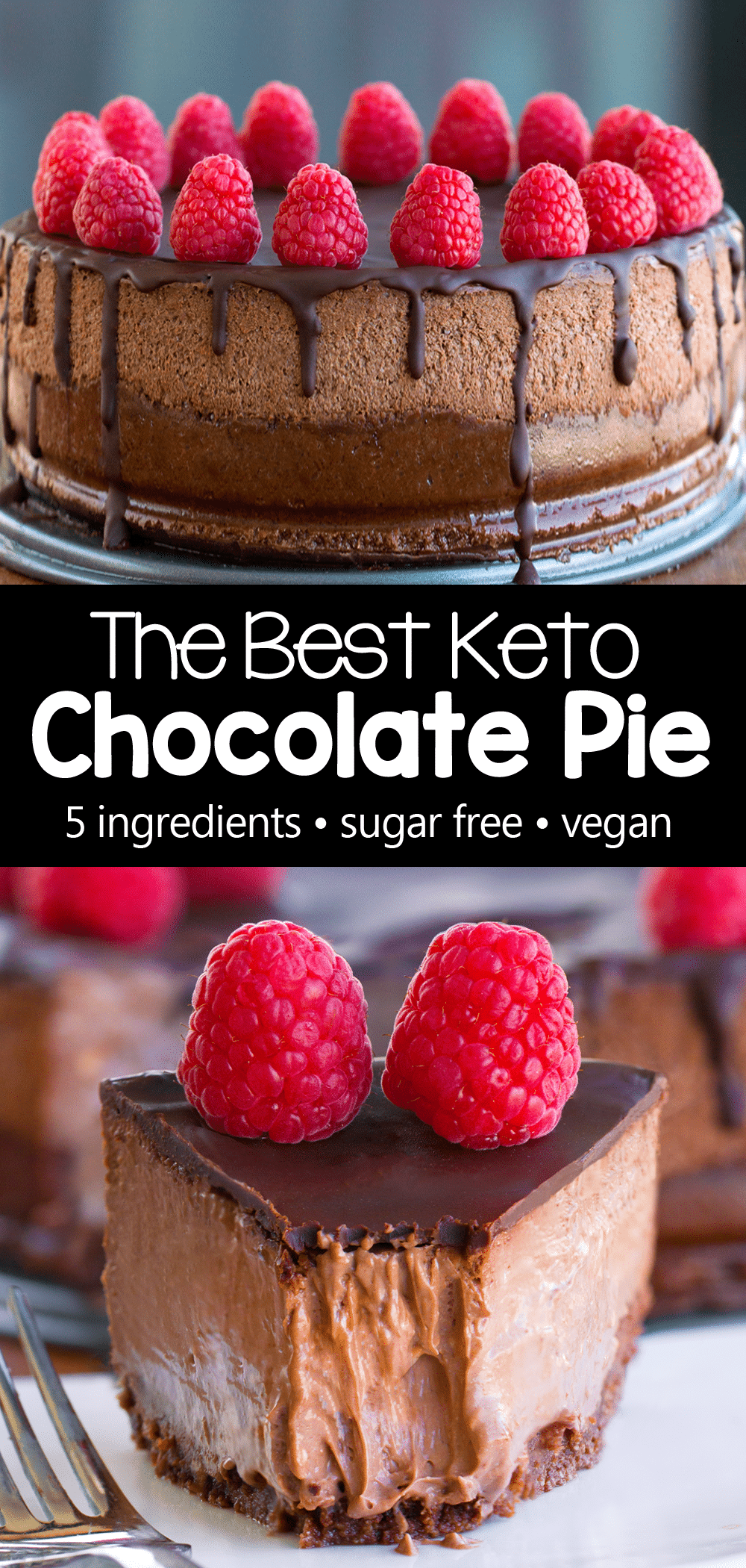 Pastel De Chocolate Keto - ¡Receta Rica, Cremosa Y Sin Azúcar! - ☑ ...