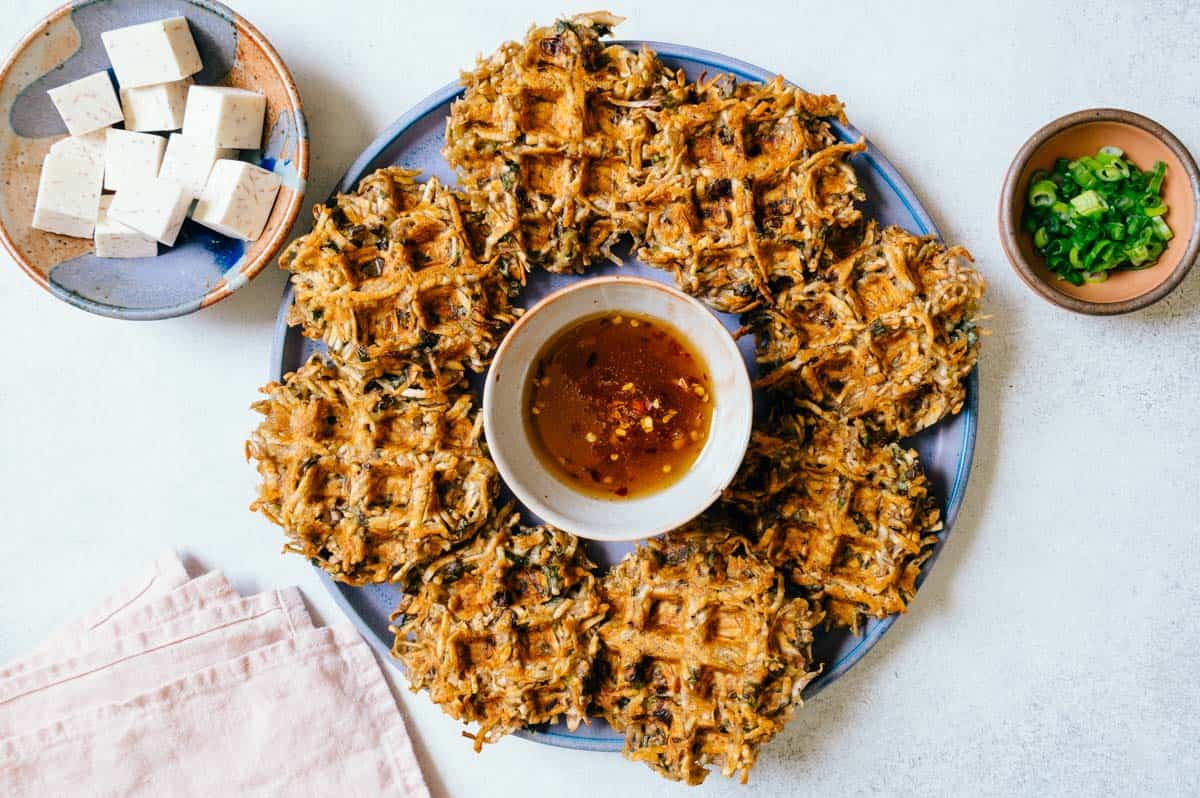 Taro Waffles | Los Refrigerios Saludables De Lisa Lin - ☑ Nutrición ...
