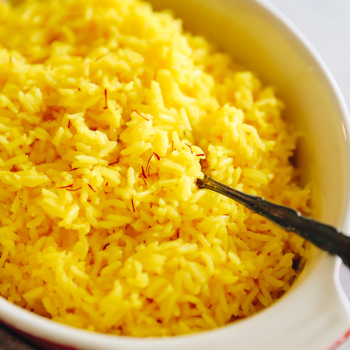Receta De Arroz Amarillo Con Azafrán - ☑ Nutrición Saludable